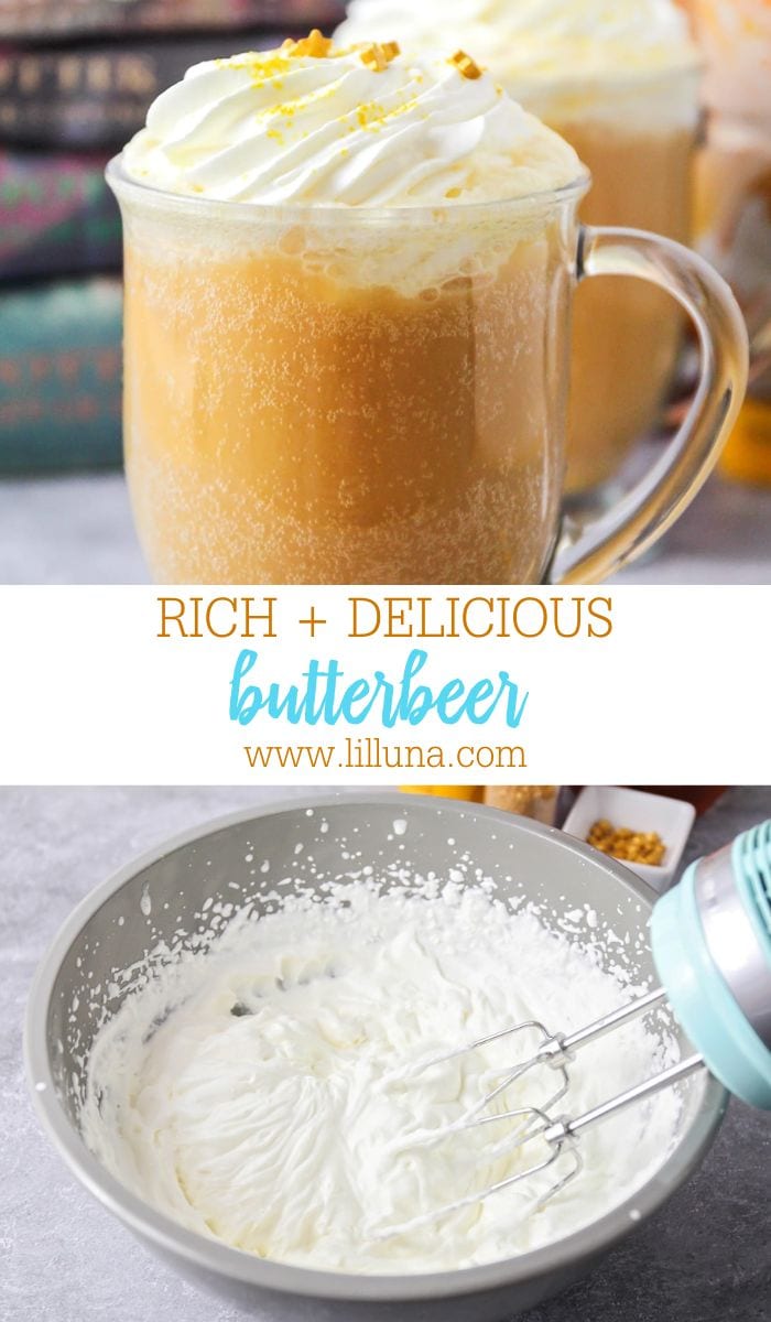 Homemade Butterbeer Recipe {+VIDEO} | Lil' Luna