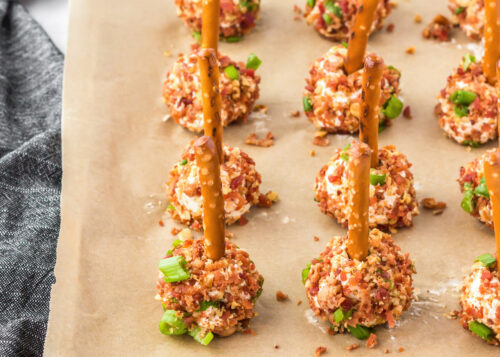 Cheese Ball Bites {Prepped in Minutes!} | Lil' Luna