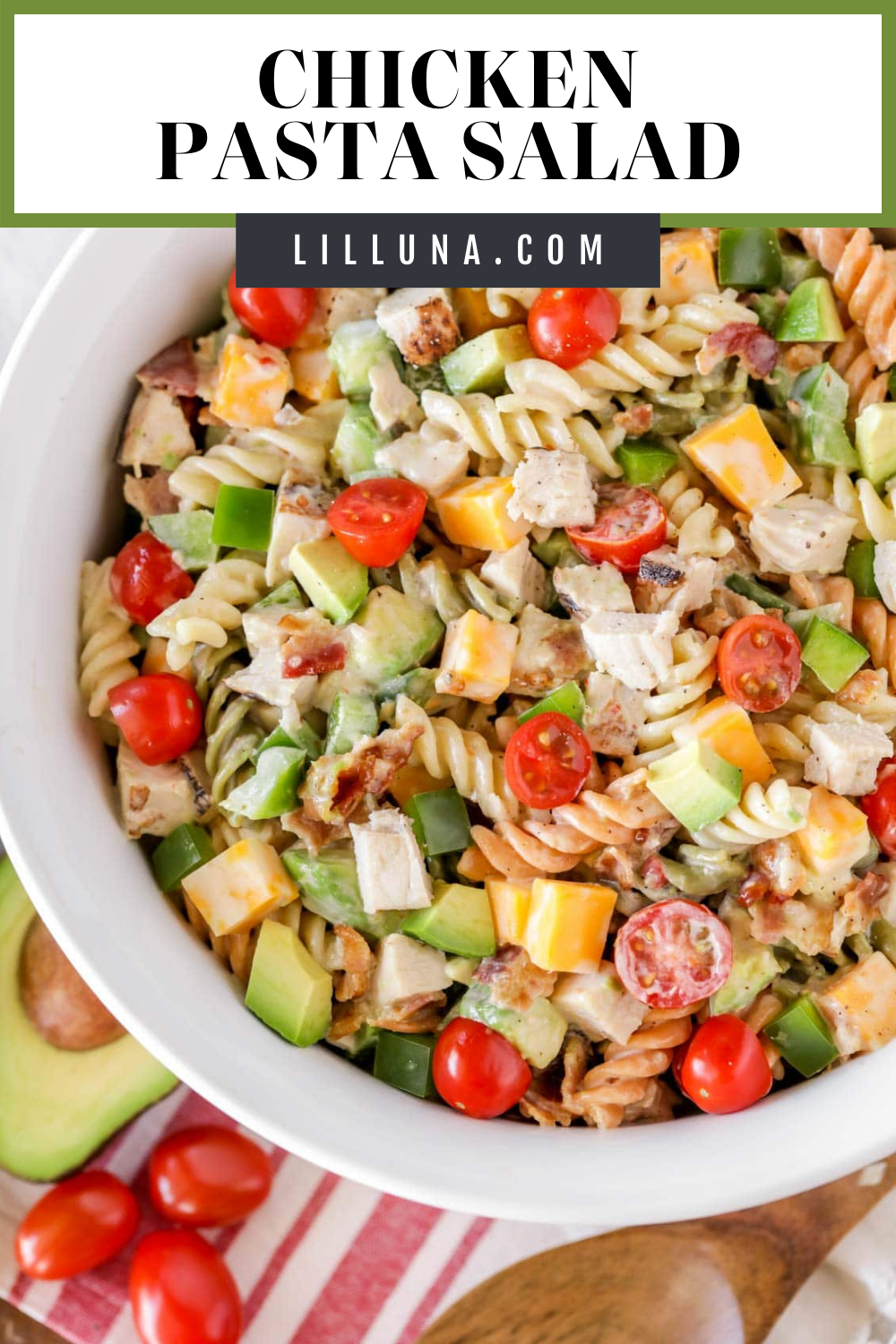 Chicken Pasta Salad Recipe Quick Easy Lil Luna