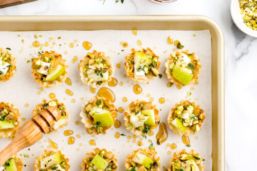 Brie and Pear Tarts {Surprisingly Simple!} | Lil' Luna