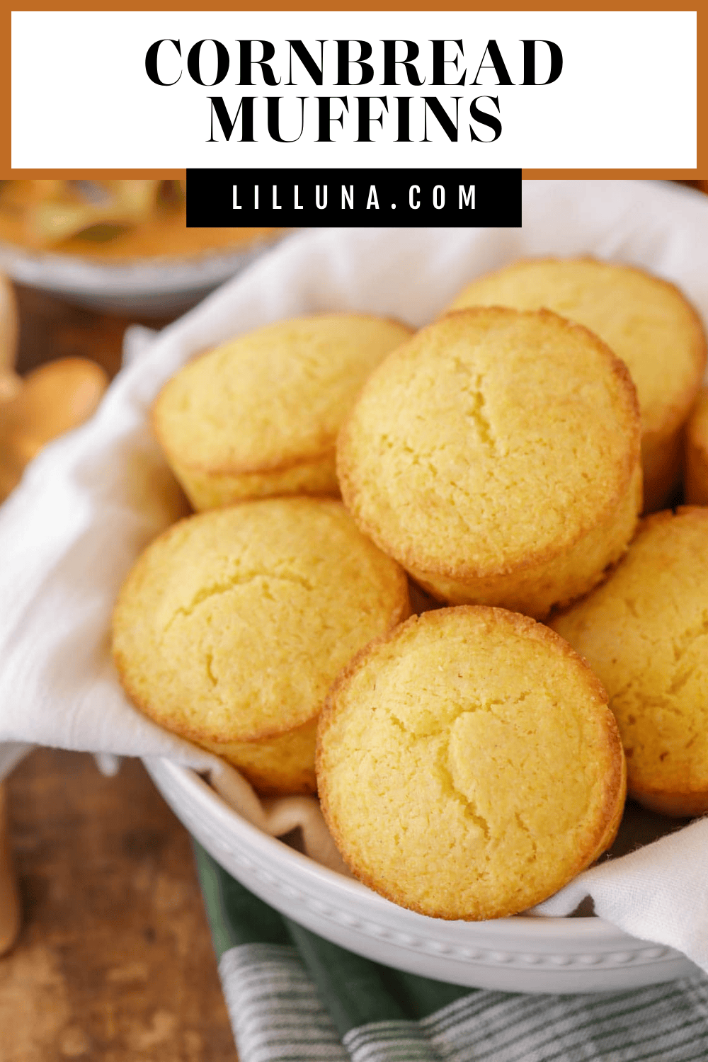 Homemade Cornbread Muffins {+VIDEO} | Lil' Luna