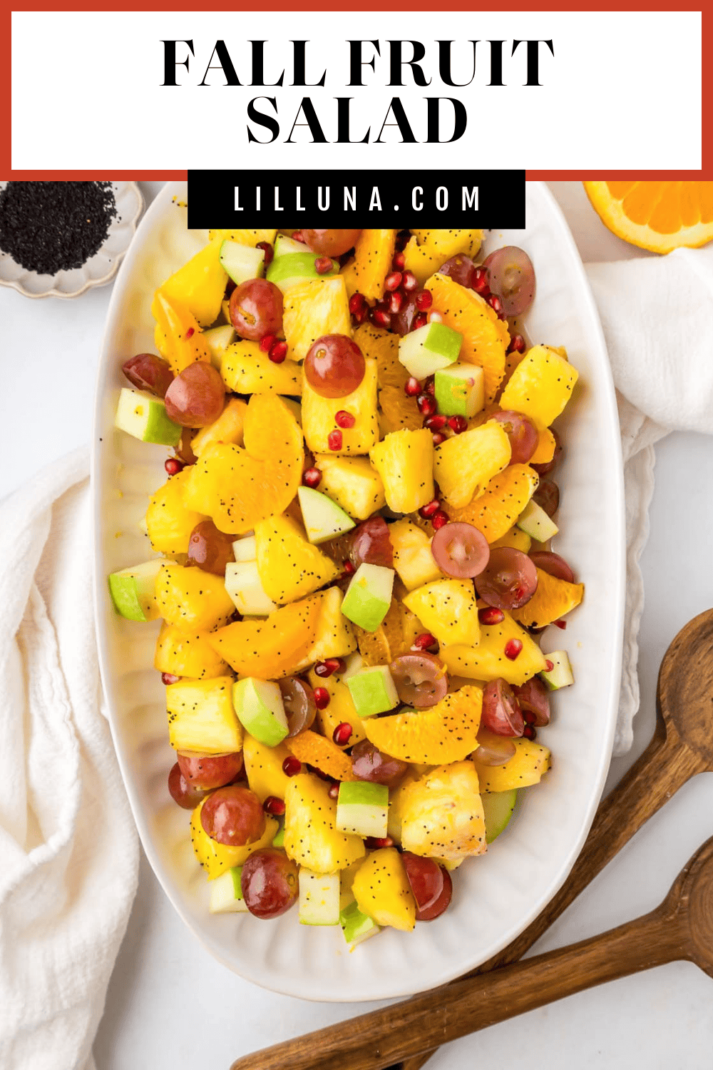 Fall Fruit Salad | Lil' Luna