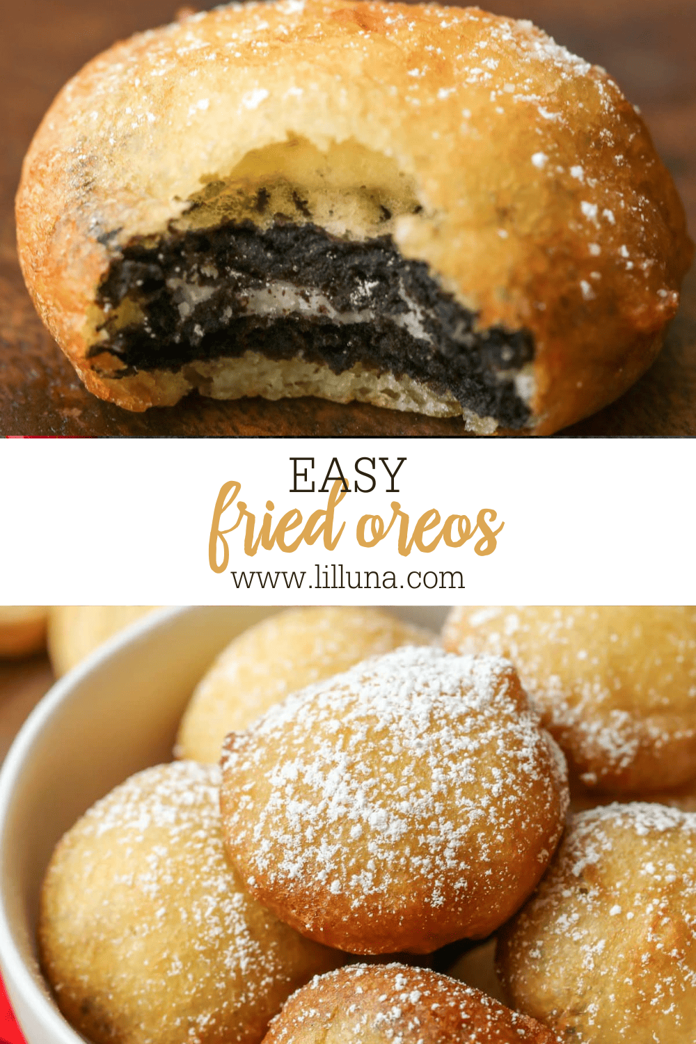 Fried Oreos Recipe {+VIDEO} | Lil' Luna
