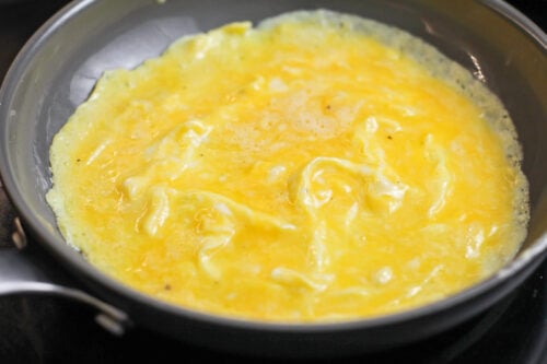 No Fail Easy Omelette {Made in Minutes!} | Lil' Luna