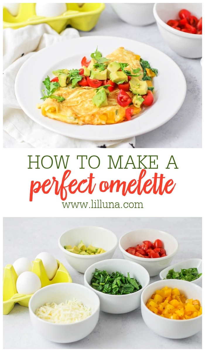No Fail Easy Omelette {Made in Minutes!} | Lil' Luna