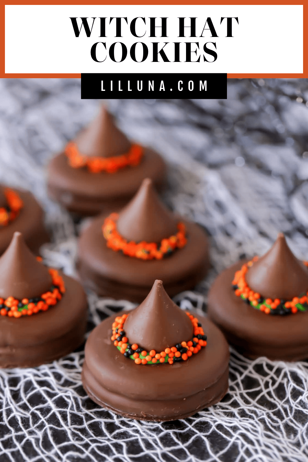 Witch Hat Cookies {Made in Minutes!} | Lil' Luna