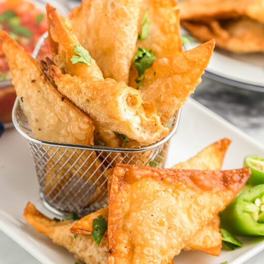 Mexican Wontons {Ready in Under 20 Minutes!} Lil' Luna