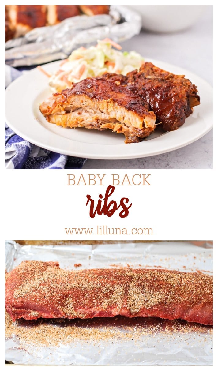 Easy Baby Back Ribs {+VIDEO} | Lil' Luna