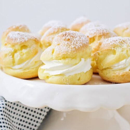 Homemade Cream Puff Recipe