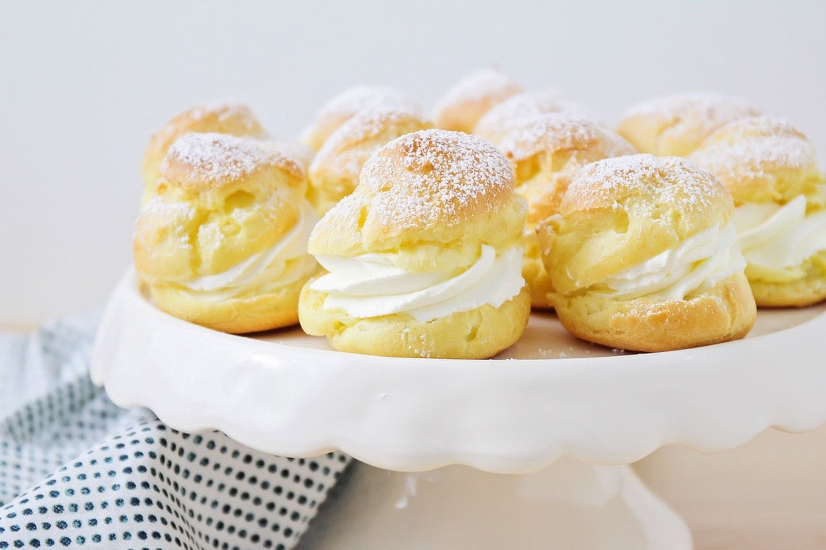 Homemade Cream Puff Recipe