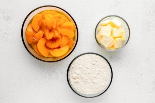 Easy Peach Dump Cake