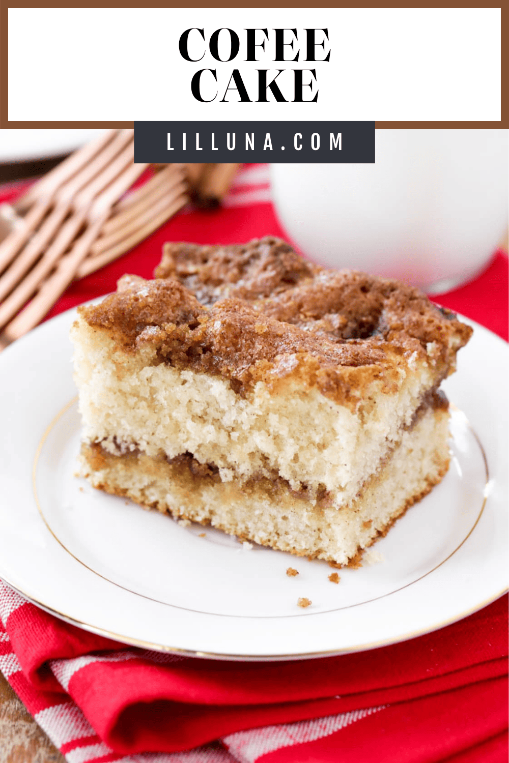 The Best Coffee Cake Recipe | Lil' Luna