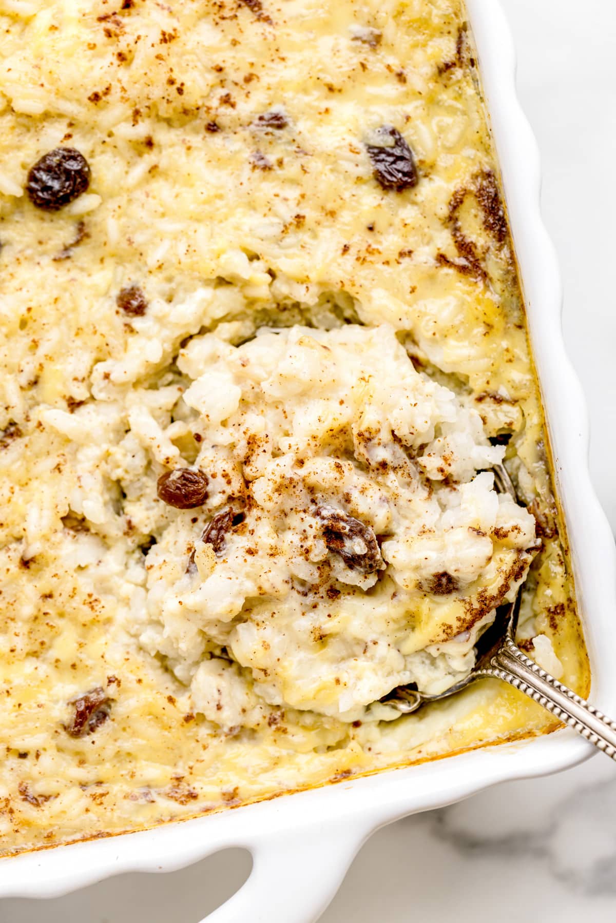 Easy Baked Rice Pudding Recipe| Lil' Luna