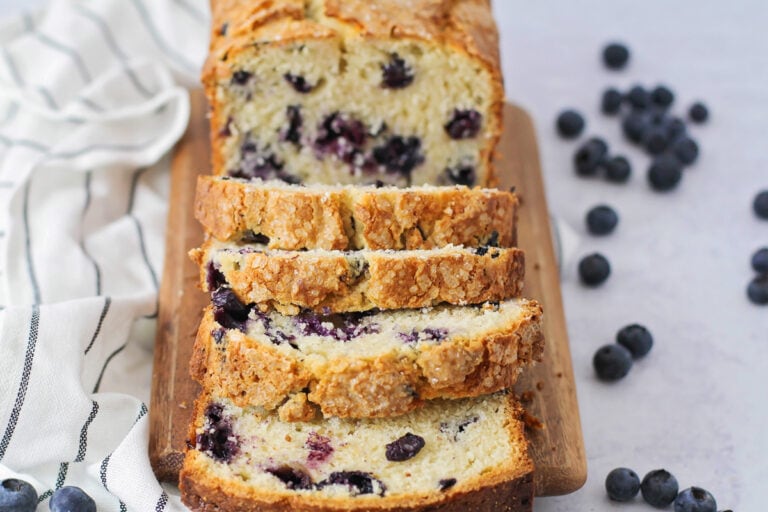 Easy Blueberry Bread Recipe | Lil' Luna