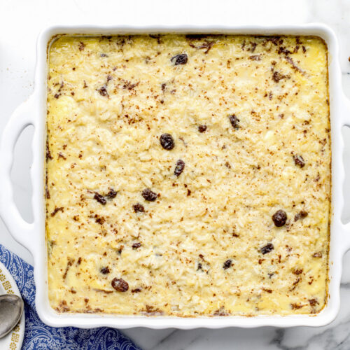 Easy Baked Rice Pudding Recipe| Lil' Luna