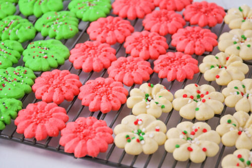 Classic Spritz Cookie Recipe {+VIDEO} | Lil' Luna