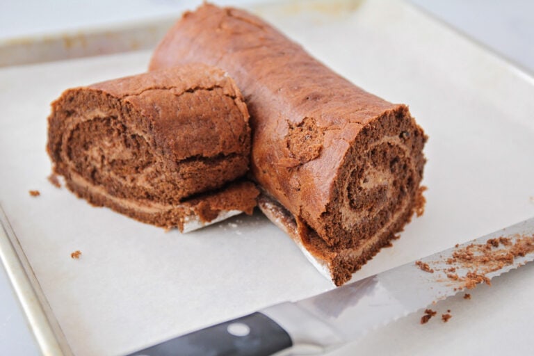 Yule Log Recipe {Step by Step Instructions} | Lil' Luna