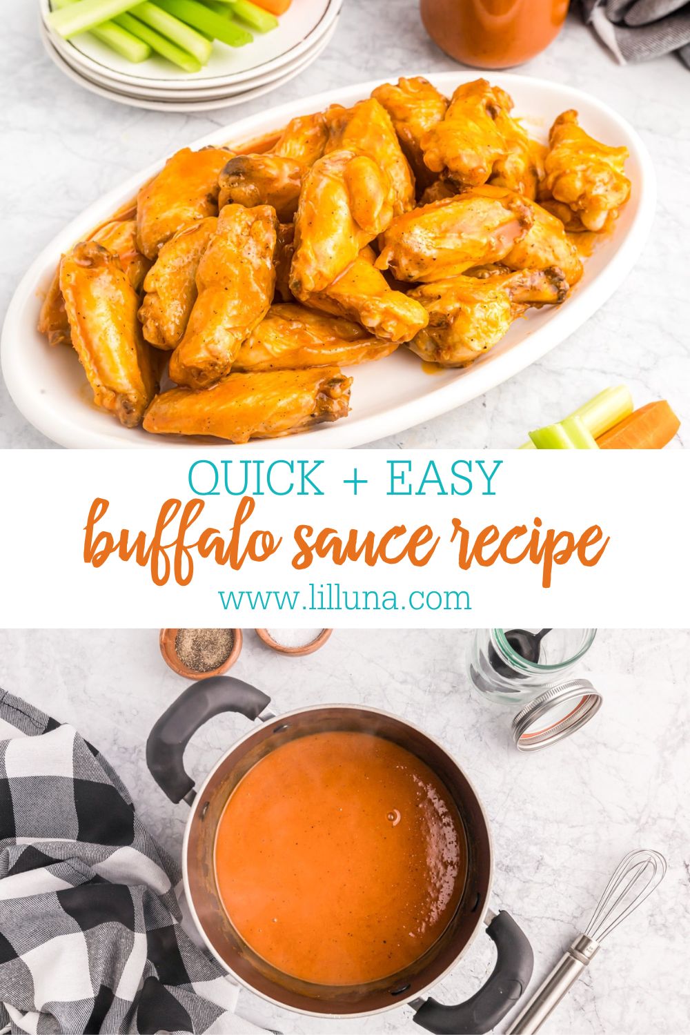 Buffalo Sauce Recipe {Made in Minutes!} | Lil' Luna