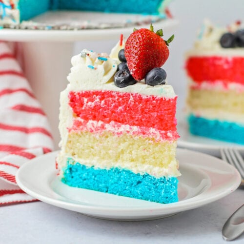 Red White and Blue Cake | Lil' Luna