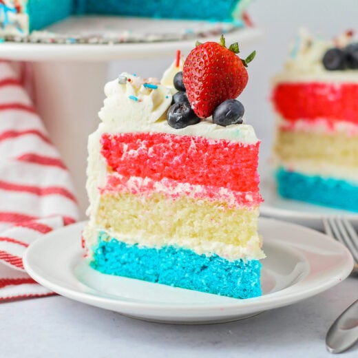 Red White and Blue Cake | Lil' Luna