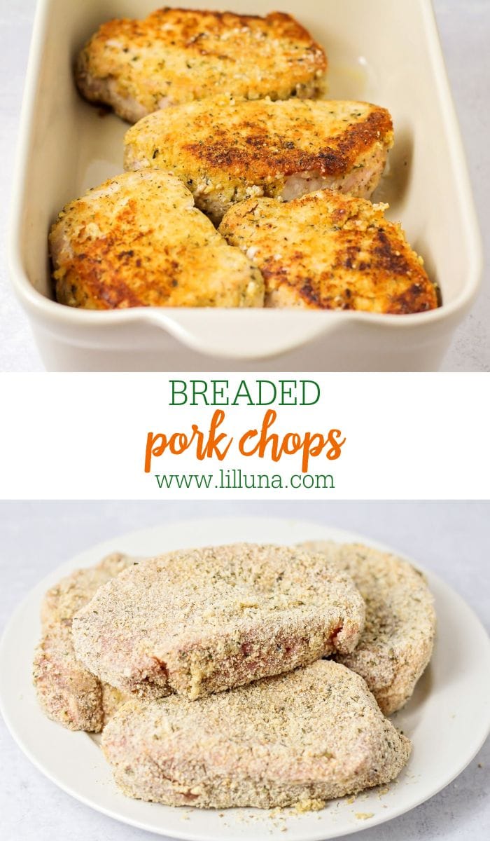 Breaded Pork Chops {Prepped in Minutes!} | Lil' Luna