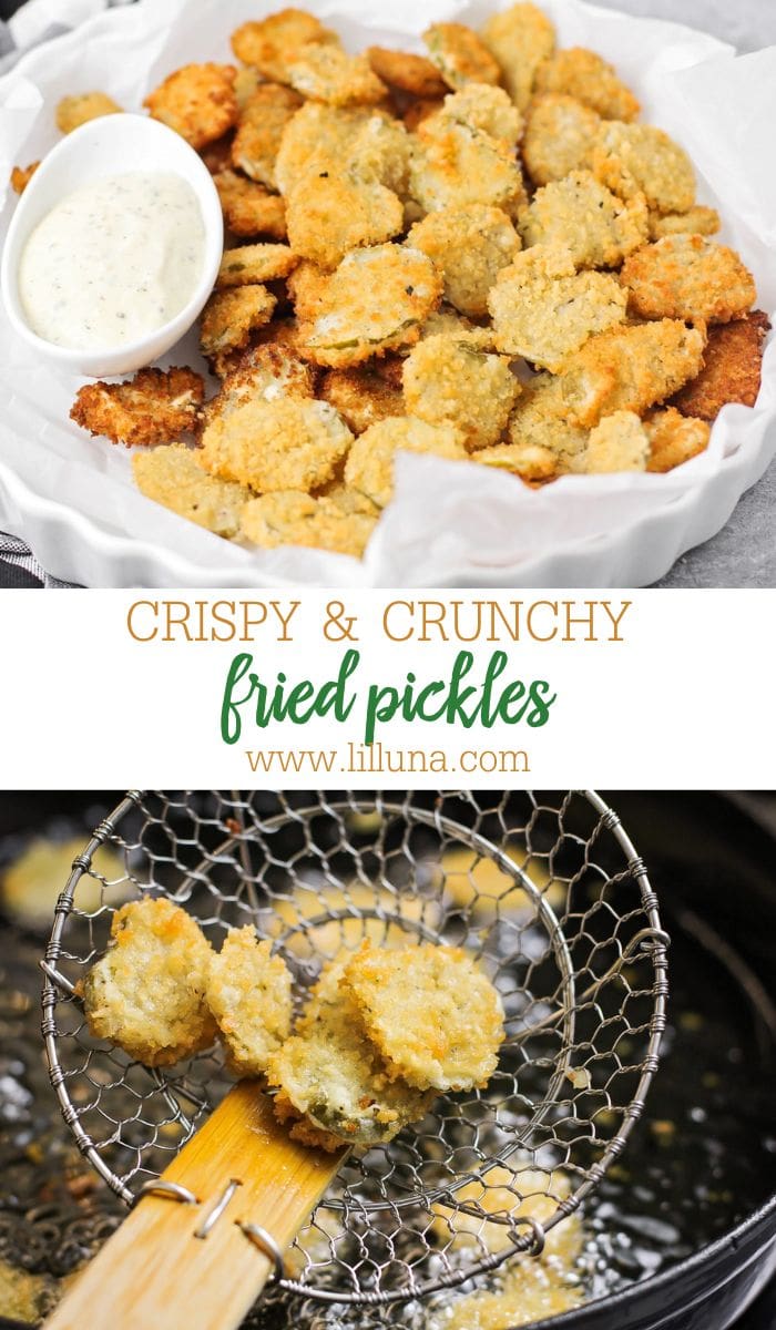 Best Fried Pickles Recipe {+VIDEO} | Lil' Luna