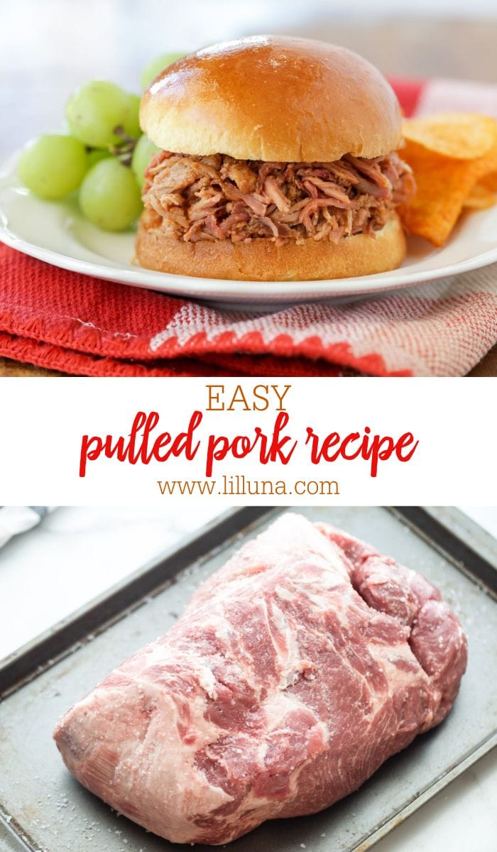 Pulled Pork Recipe {Prepped in 5 Minutes!} +VIDEO | Lil' Luna Pulled Pork Recipe {Prepped in 5 Minutes!} +VIDEO | Lil' Luna