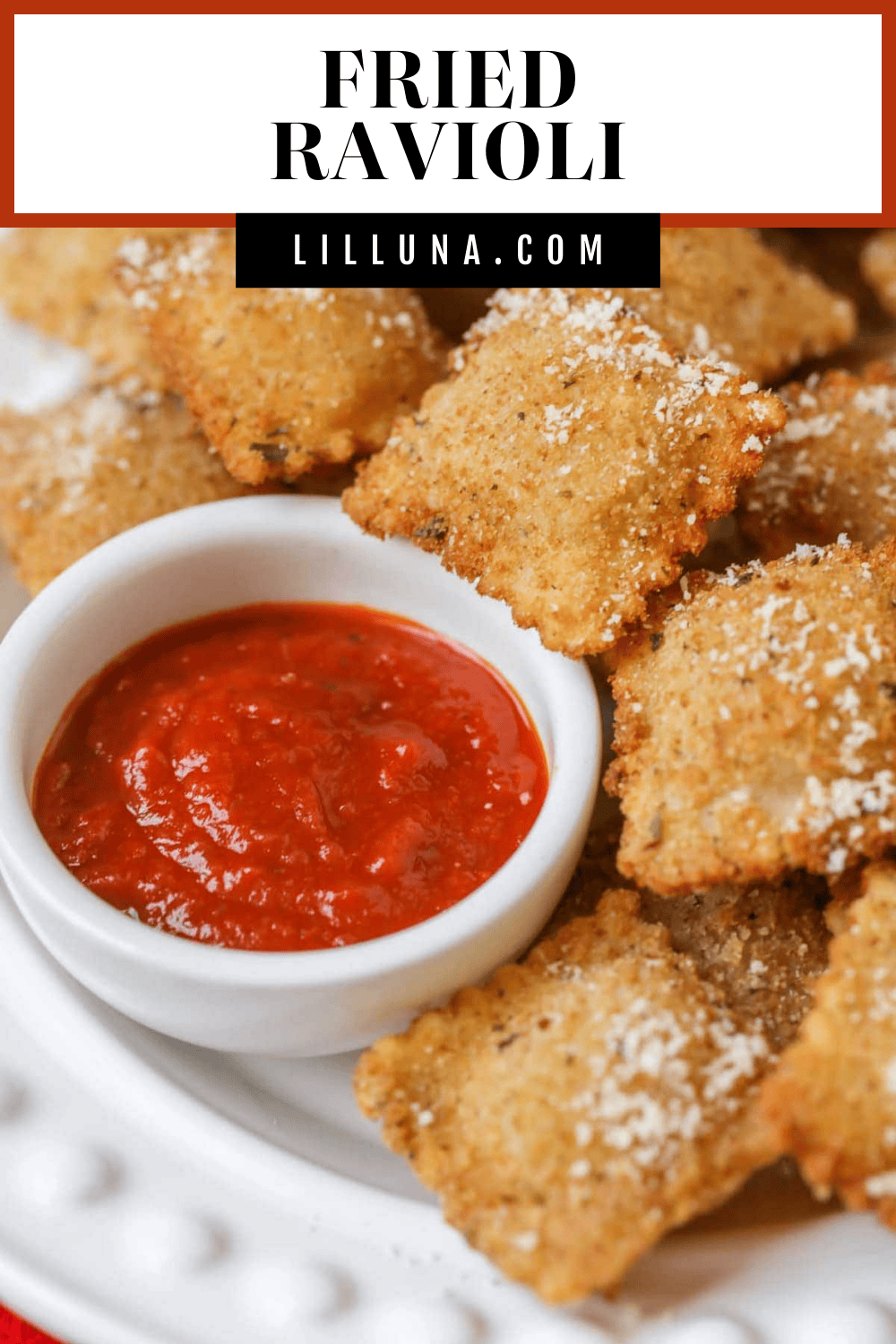 Fried Ravioli Recipe {+VIDEO} | Lil' Luna