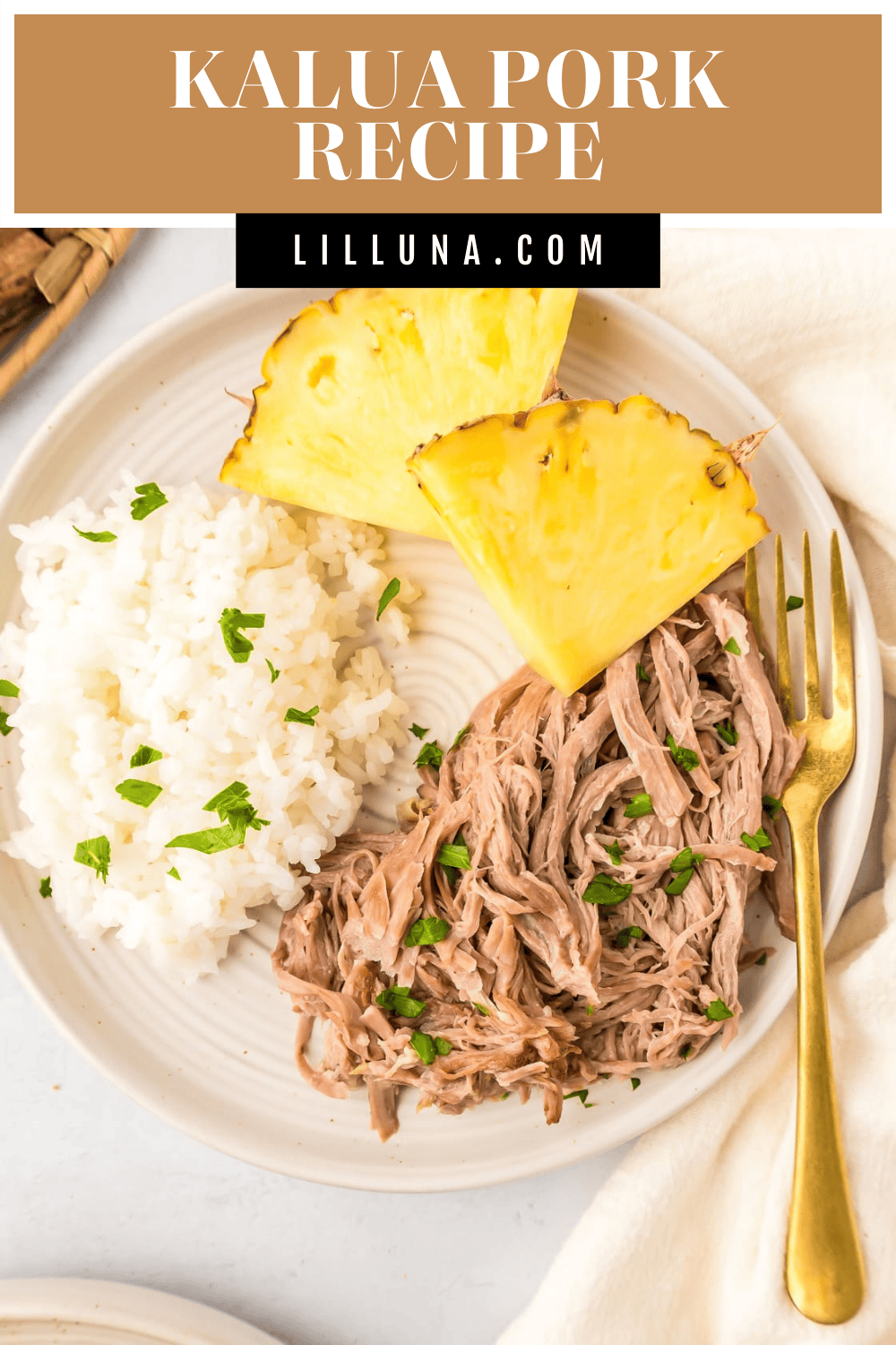 Kalua Pork Recipe (Slow Cooker) | Lil' Luna