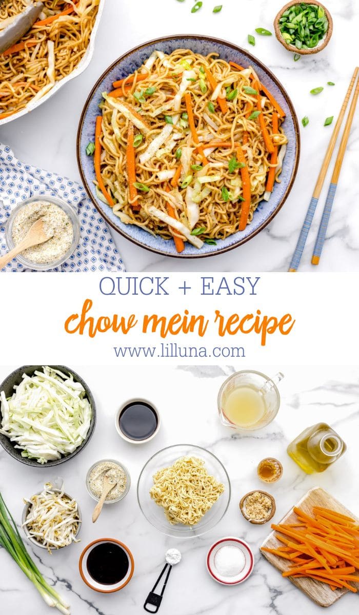 Easy Chow Mein Recipe | Lil' Luna