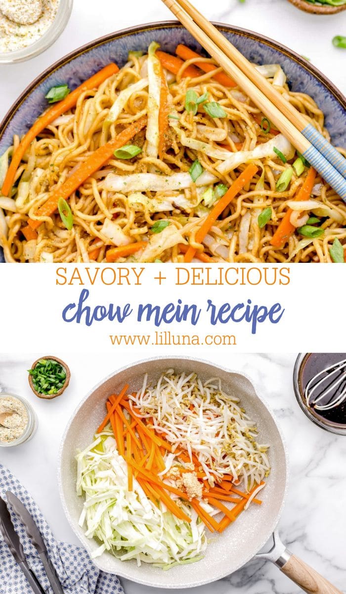 Easy Chow Mein Recipe | Lil' Luna