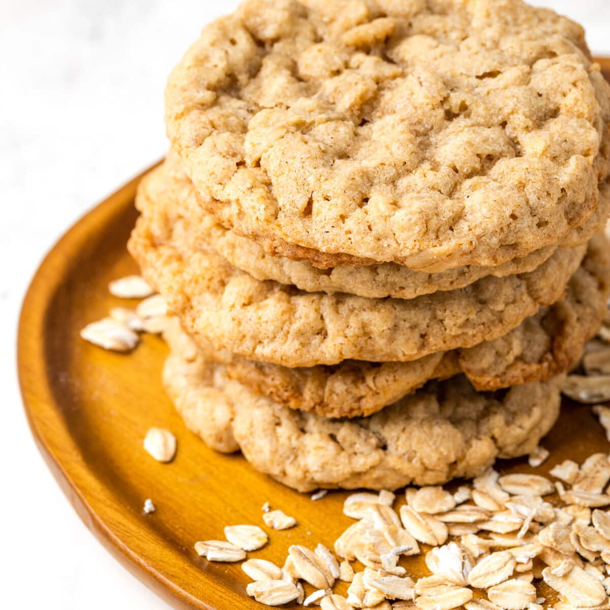 Oatmeal Cookies {Soft + Chewy} | Lil' Luna