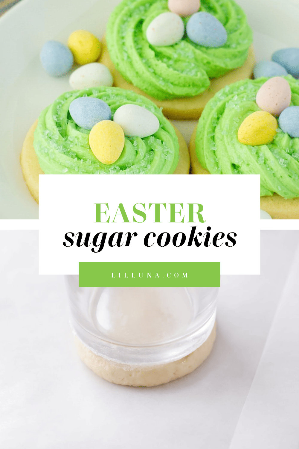 Easter Sugar Cookies | Lil' Luna