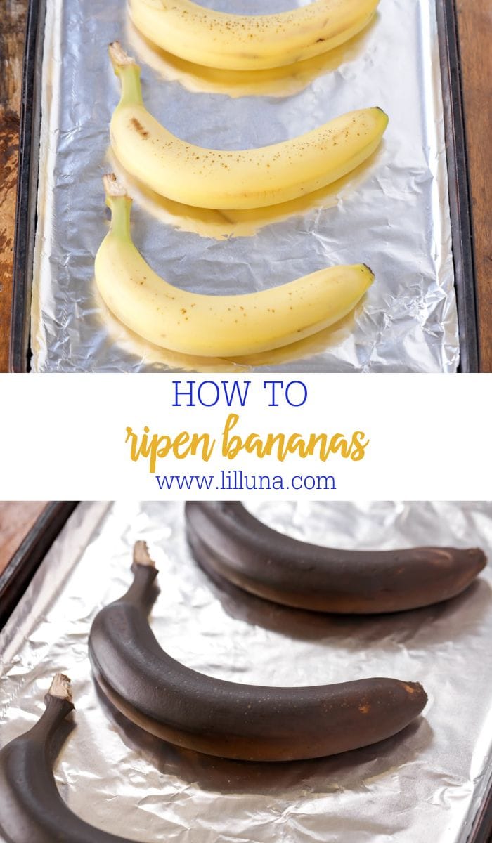 How to Ripen Bananas {3 Methods!} | Lil' Luna