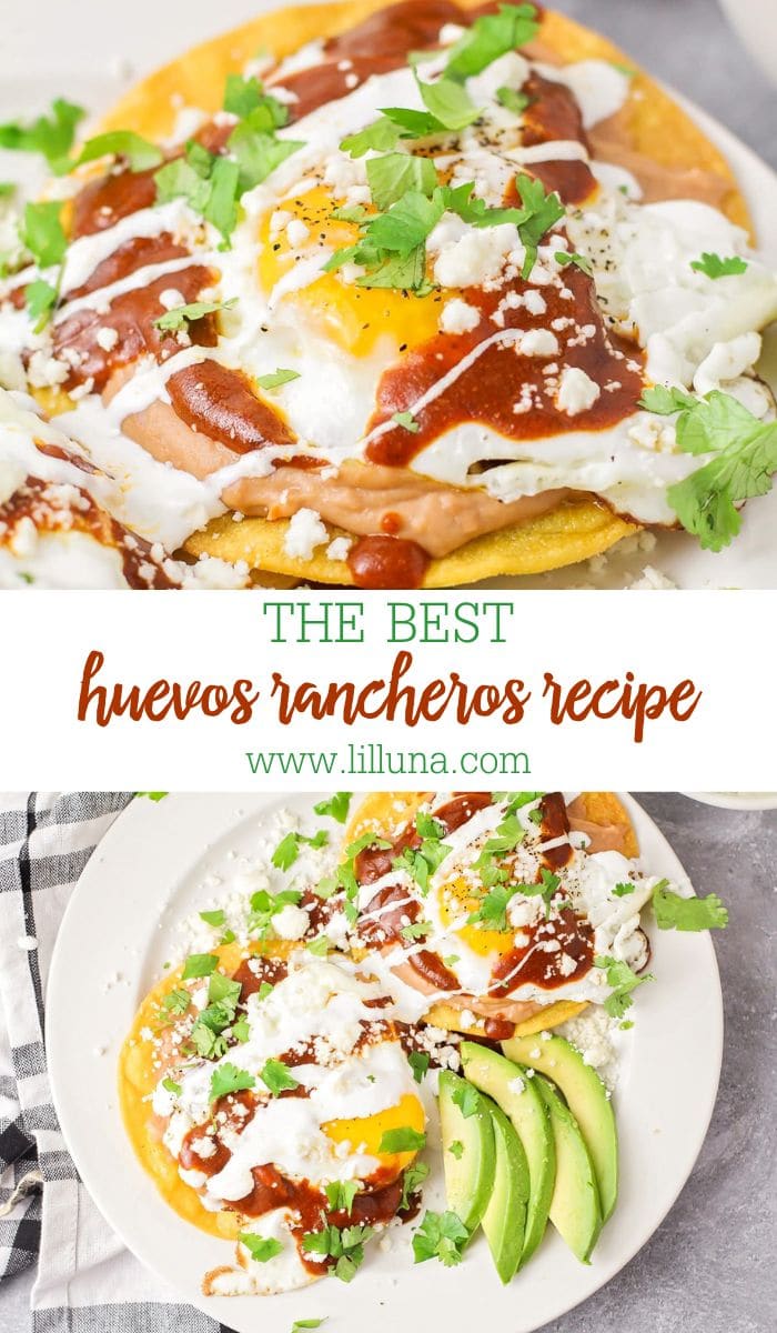 Huevos Rancheros Recipe {+VIDEO} | Lil' Luna