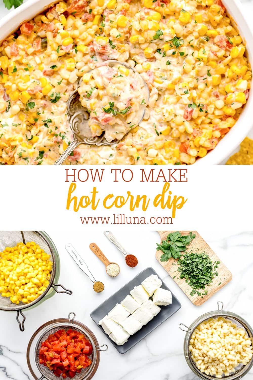 Hot Corn Dip {Ready in 30 Minutes!} | Lil' Luna