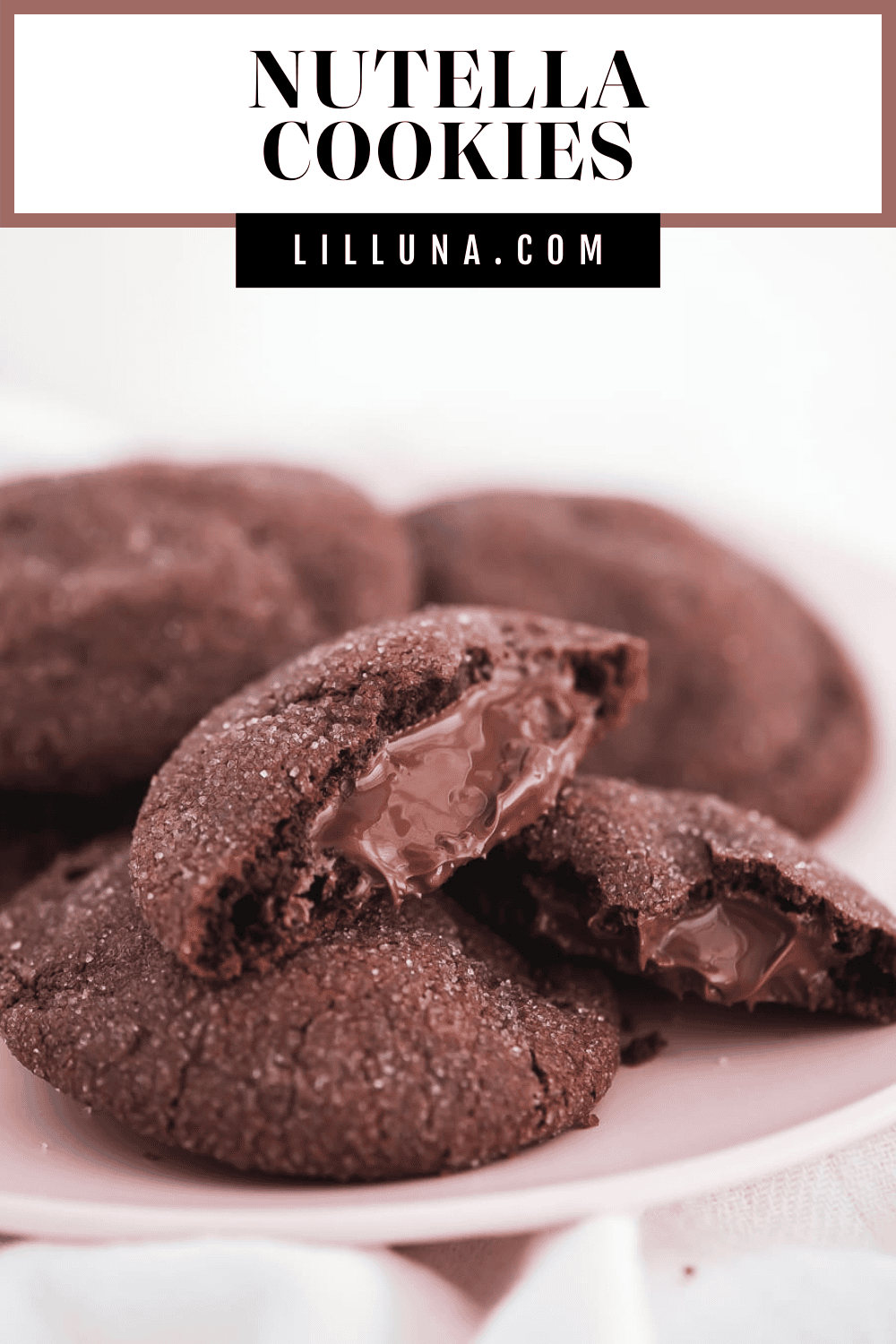 Nutella Cookies {With Nutella Filling} | Lil' Luna
