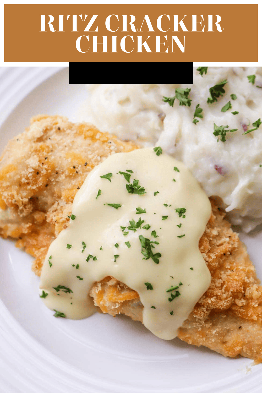 Crispy Ritz Cracker Chicken | Lil' Luna