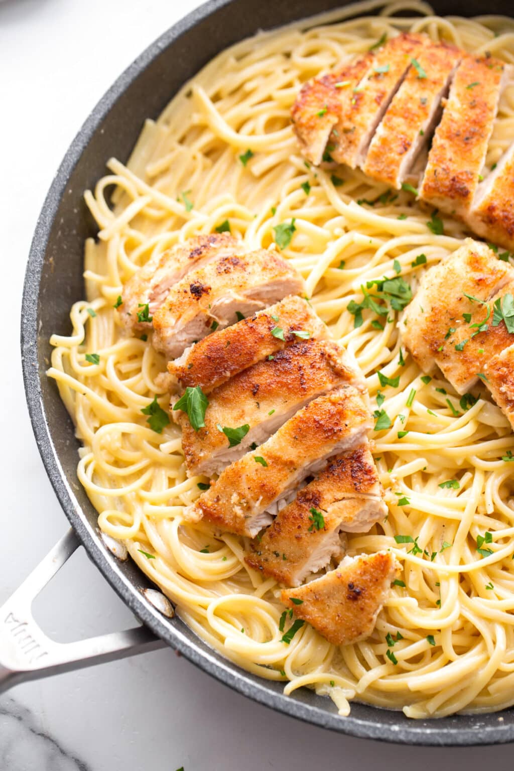 Best Chicken Scallopini Recipe {+VIDEO} | Lil' Luna