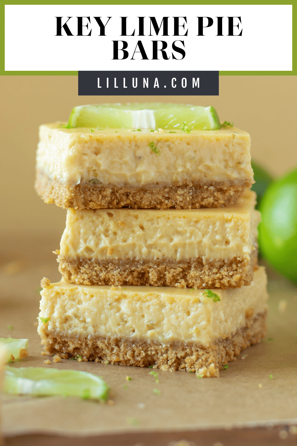 Key Lime Pie Bars | Lil' Luna