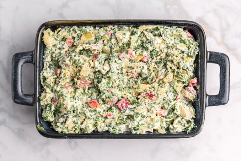 Hot Spinach Dip {in 30 Minutes!} | Lil' Luna