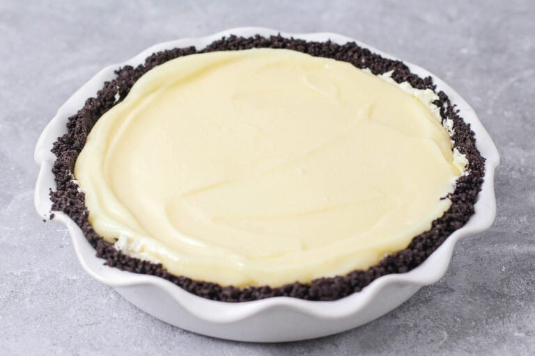 Oreo Pudding Pie {Easy No Bake Dessert!} | Lil' Luna