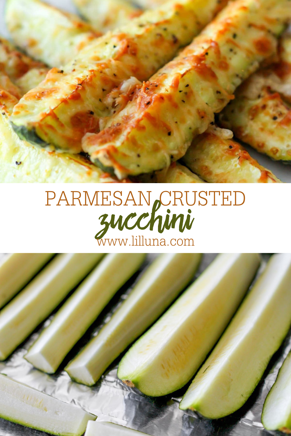 Parmesan Crusted Zucchini Video Lil Luna