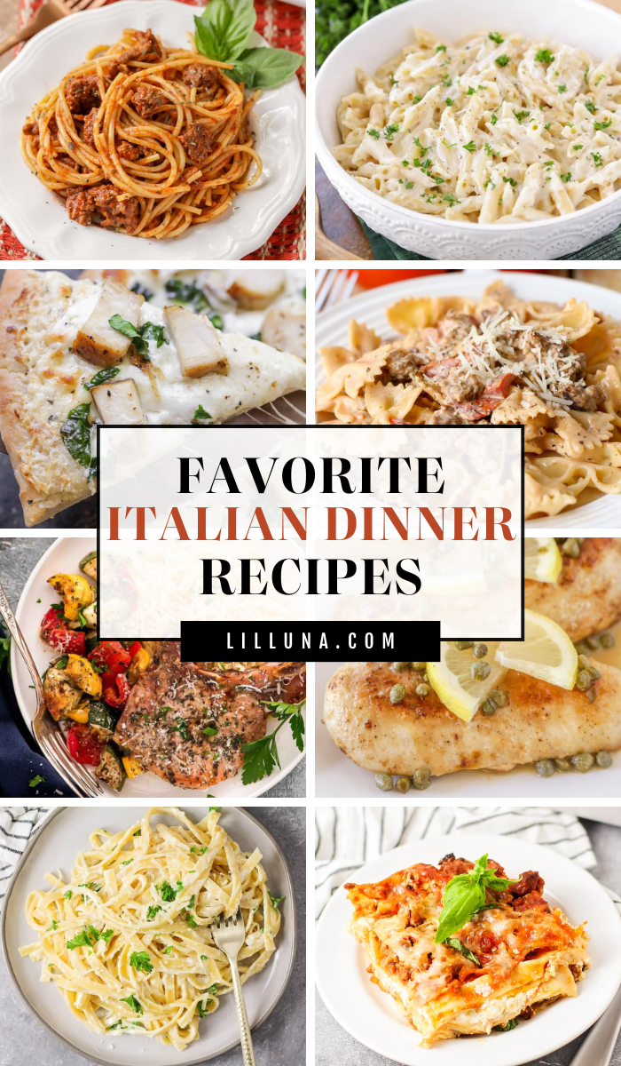 65+ Italian Dinner Recipes | Lil' Luna