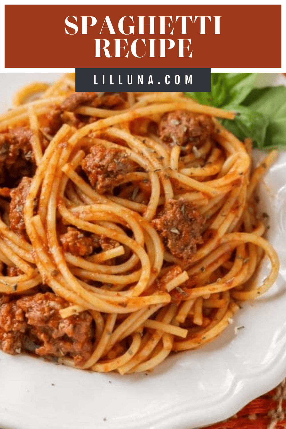 Kid-Friendly Spaghetti Recipe | Lil' Luna