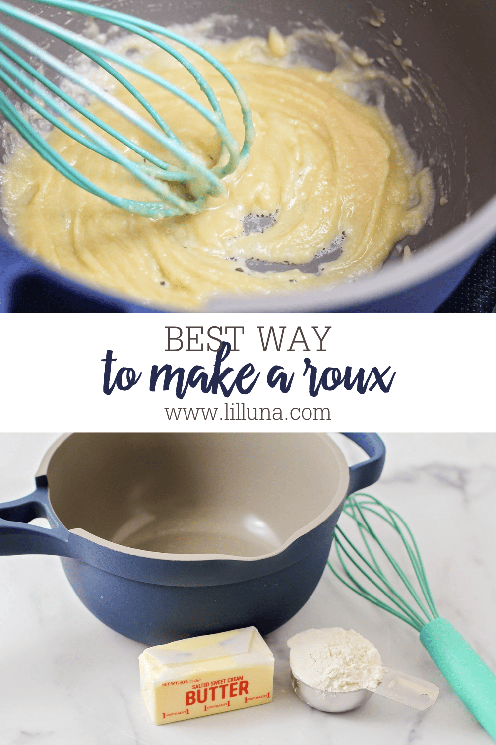 How to Make a Roux {For Thickening Sauces!} | Lil' Luna