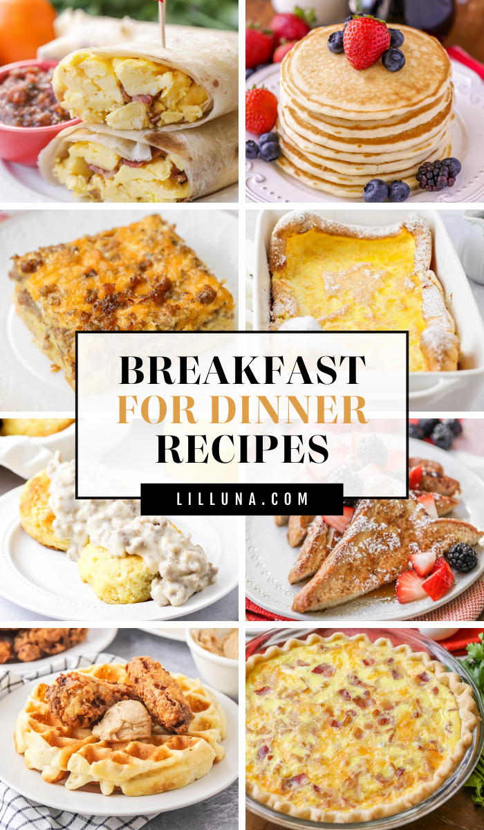 65+ Breakfast for Dinner Recipes | Lil' Luna