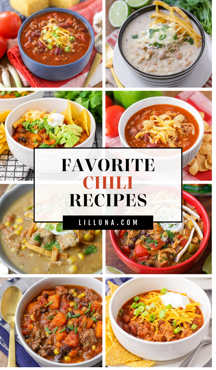 10+ Chili Recipes | Lil' Luna