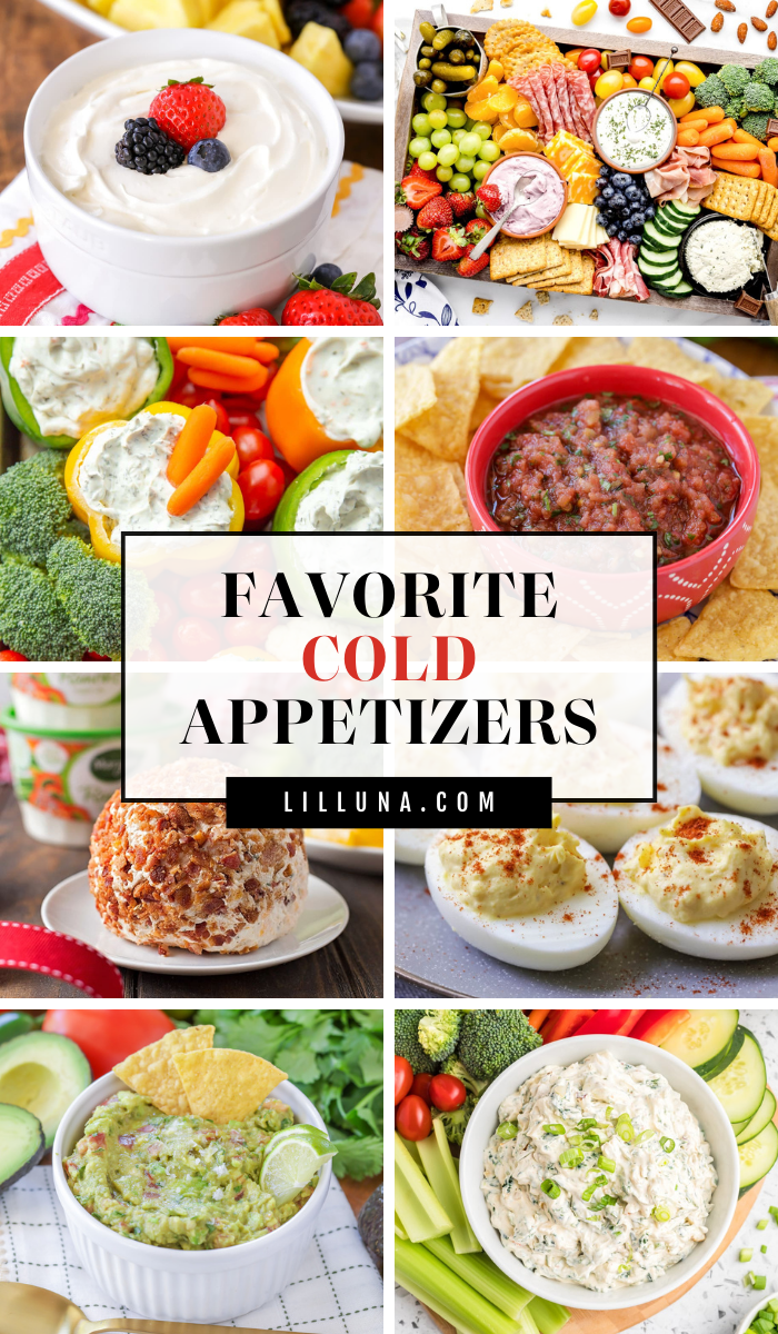 40+ Cold Appetizers