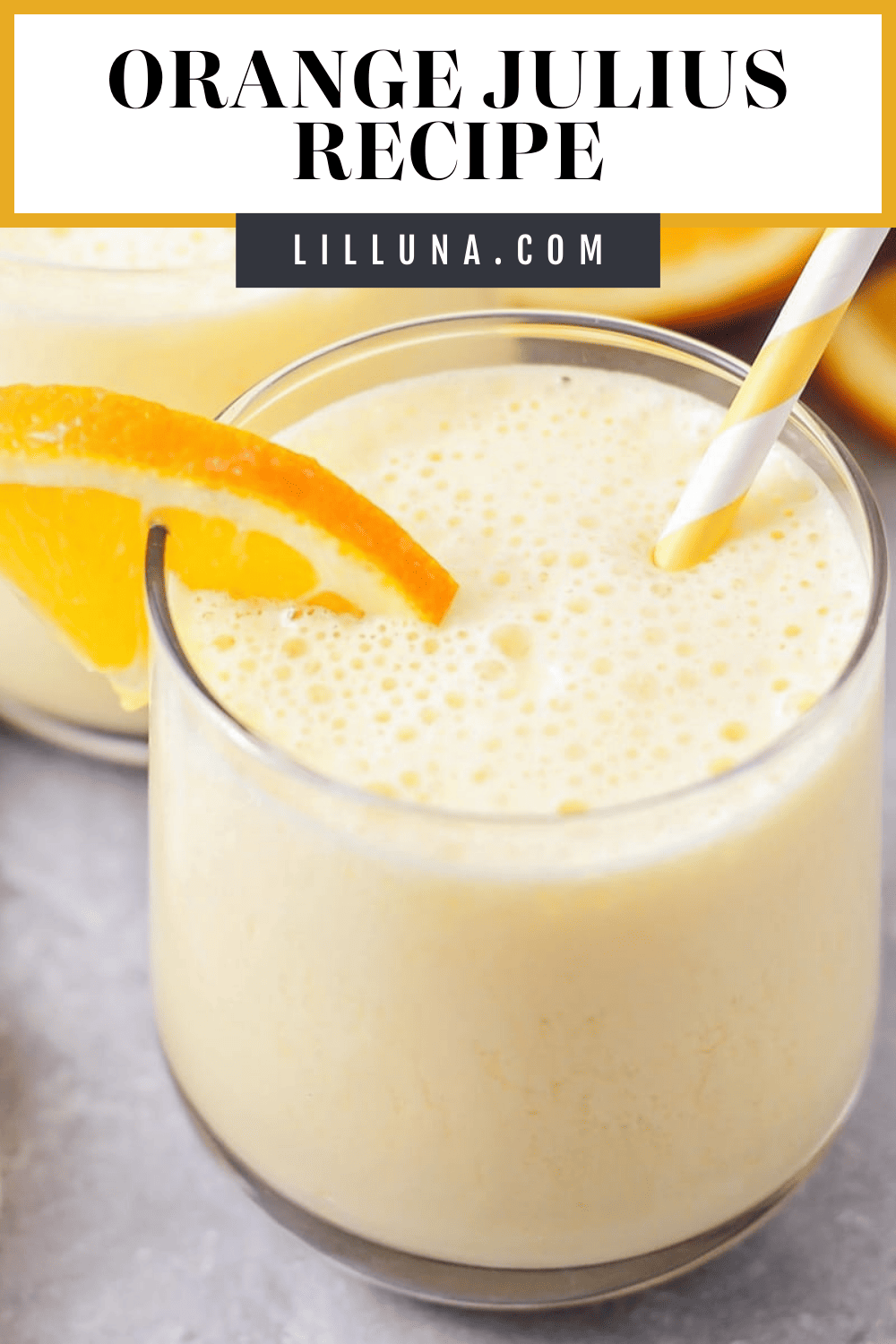 Orange Julius Recipe | Lil' Luna